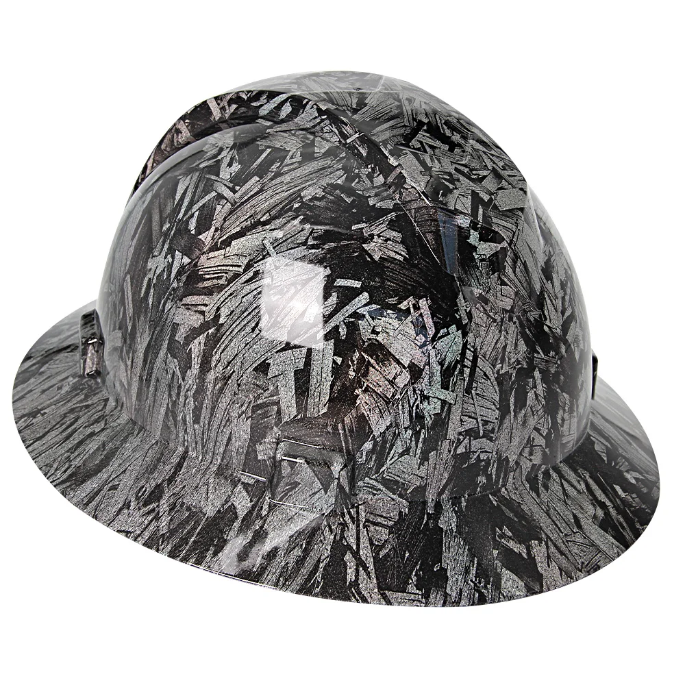 Laser-Forging-Pattern-Full-Brim-Hard-Hat-4-6-Point-Suspension ...