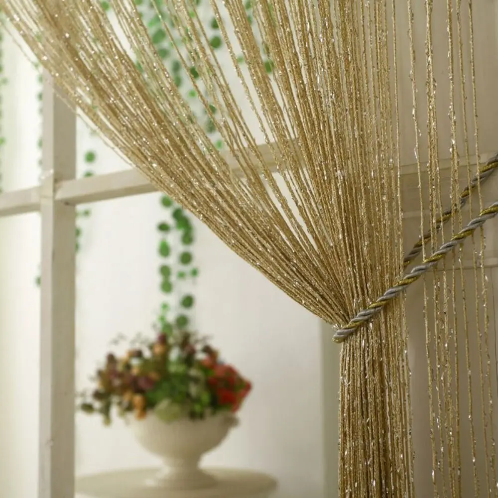 String-Curtain-Panels-Door-Fly-Screen-Room-Divider-Net-Hanging-Beaded ...
