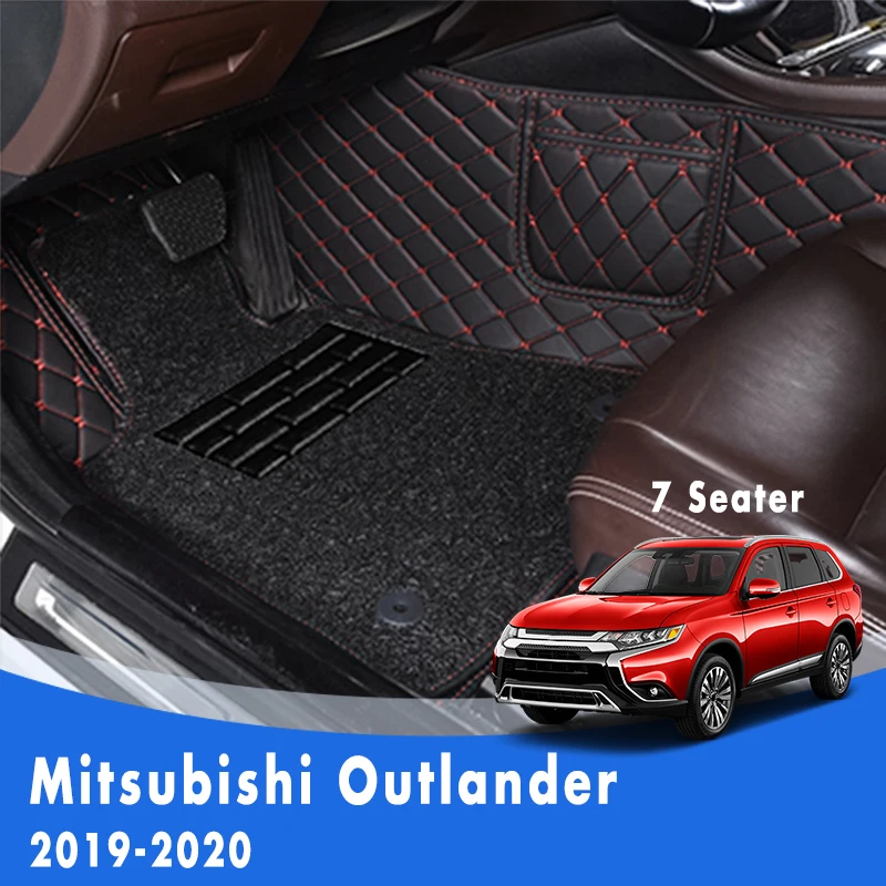 For-Mitsubishi-Outlander-2019-2020-7-Seats-Luxury-Double-Layer-Wire ...