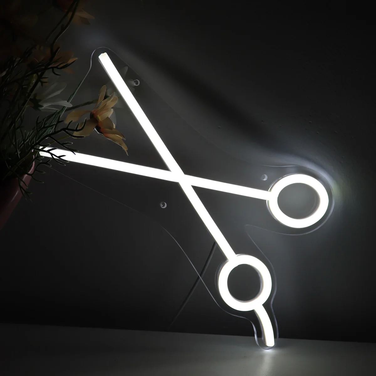 1PC-White-Scissors-LED-Neon-Sign-For-Hair-Salon-Beauty-Room-Shop ...