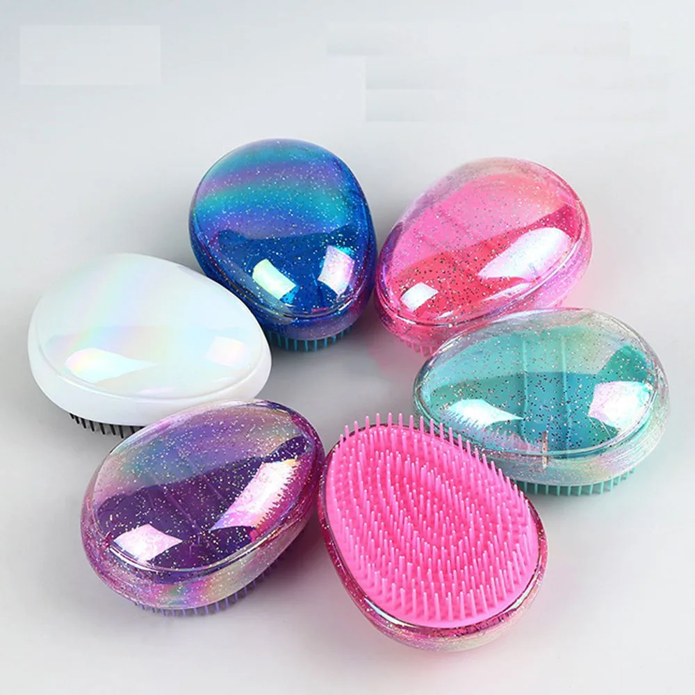 Starry-Sky-Egg-Comb-Hot-Selling-Anti-Knot-Smooth-Hair-Massage-Comb ...
