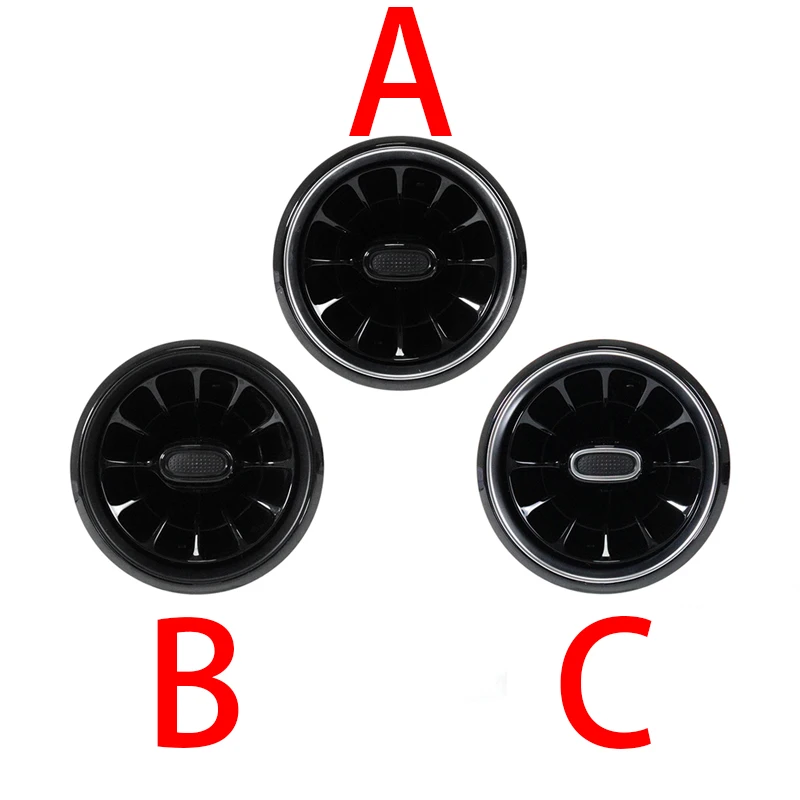 Car Front Interior Dashboard A/C Air Outlet Turbo Conditioning Vent For ...