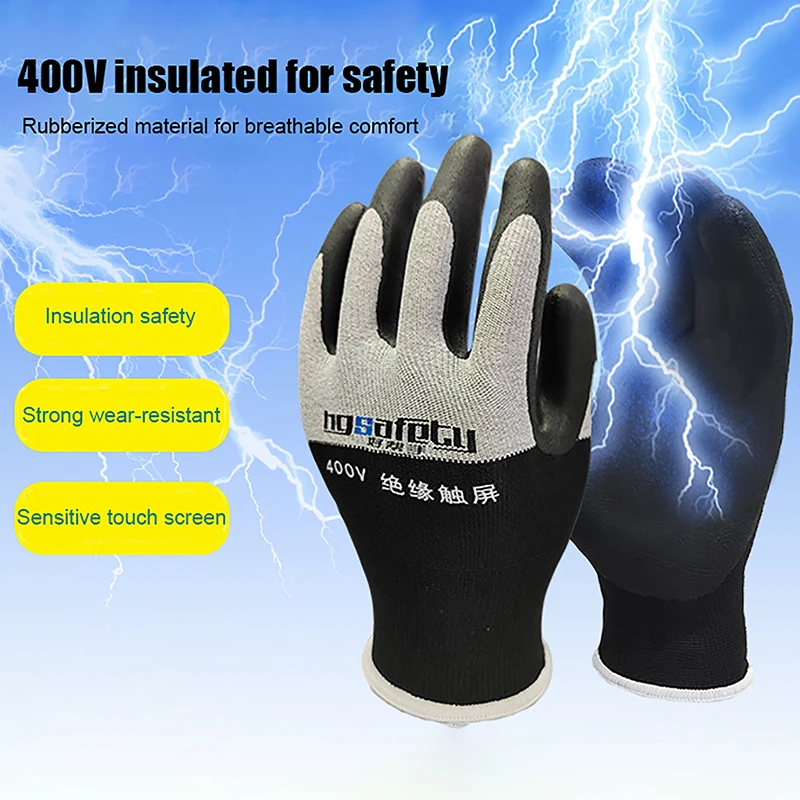 Ultrathin-Electrician-Insulating-Gloves-Withstanding-Voltage-400V-500V ...