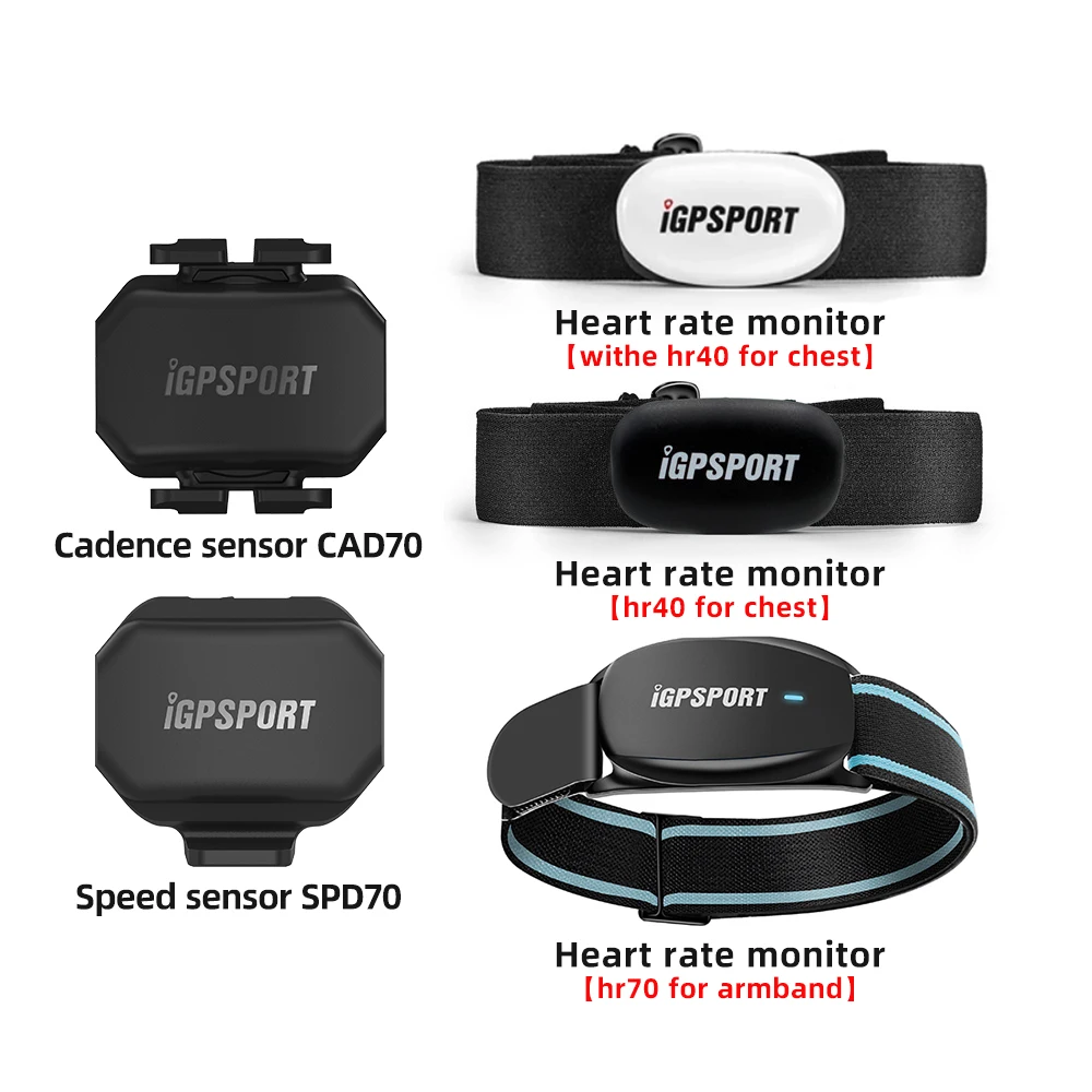 IGPSPORT HR40 Arm Heart Rate Speed Sensor Wireless Health Fitness Smart ...