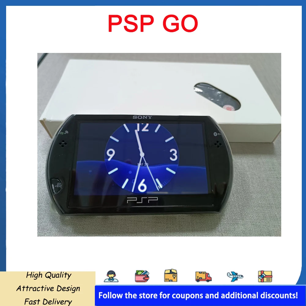 Consola-de-juegos-Port-til-PSP-GO-reacondicionada-profesionalmente ...