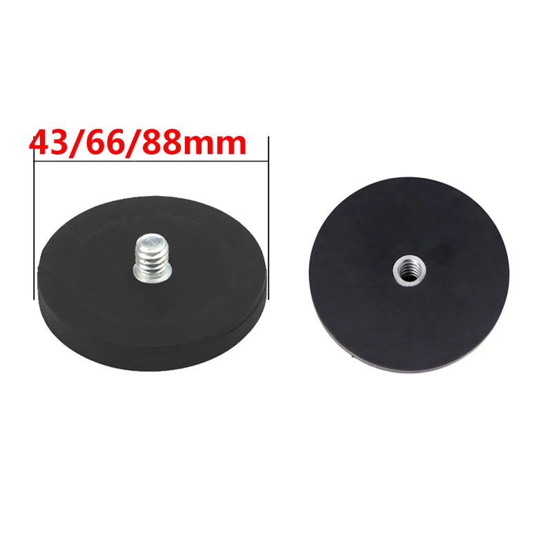 D88/D66/D43mm 1/4 Flat and Bolt Magnetic Base Kit Mounting Bracket ...