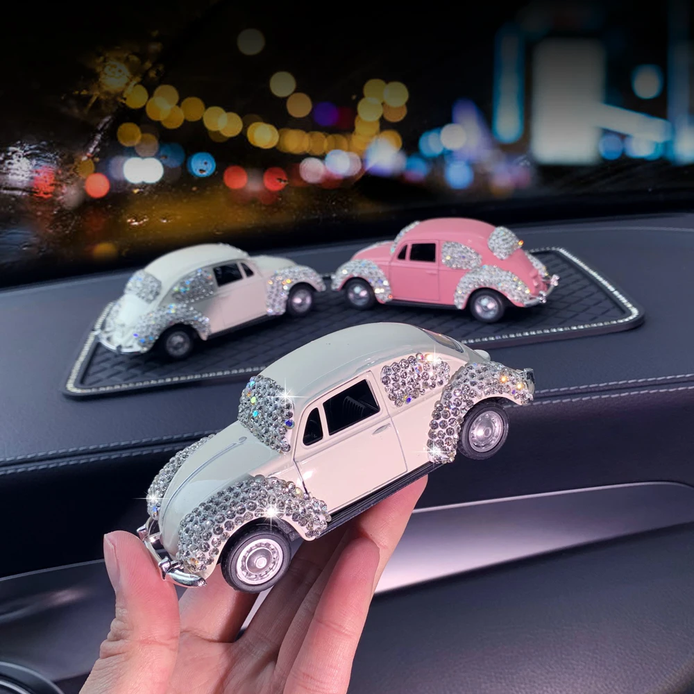 Luxury-Rhinestone-Car-Dashboard-Ornaments-Diamond-Lovely-Small-Vehicle ...
