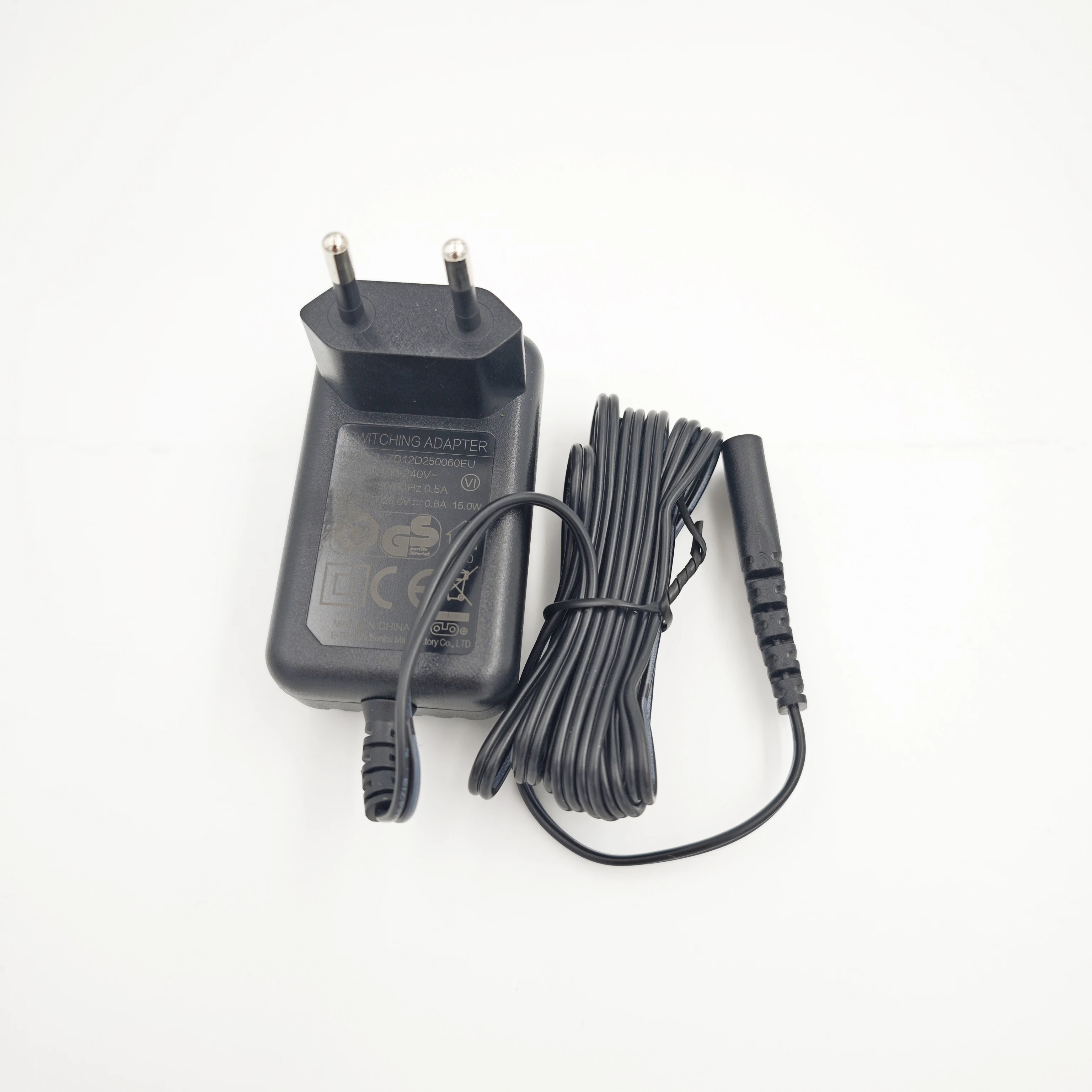 Vacuum cleaner power adapter accessories European standard 25V0.6A ...