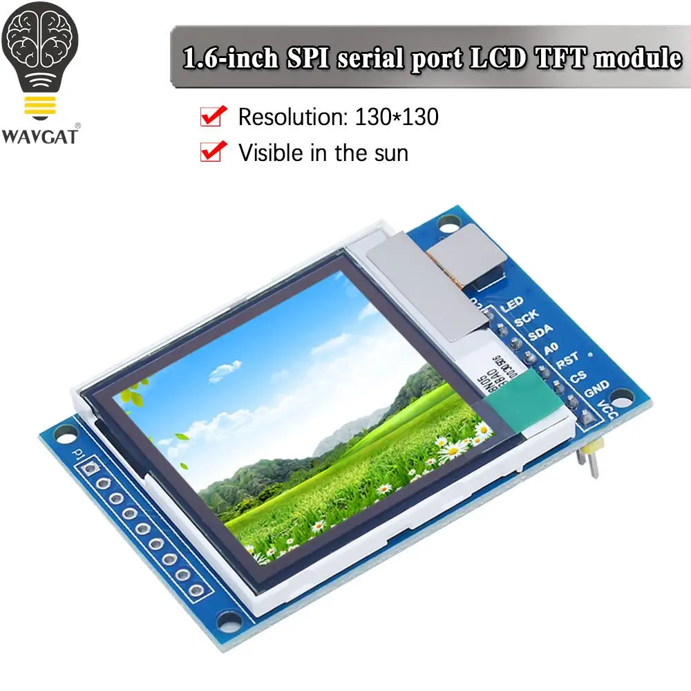 1.6 Inch OLED 1.6" TFT IPS OLED Transflective Display Module LCD ...