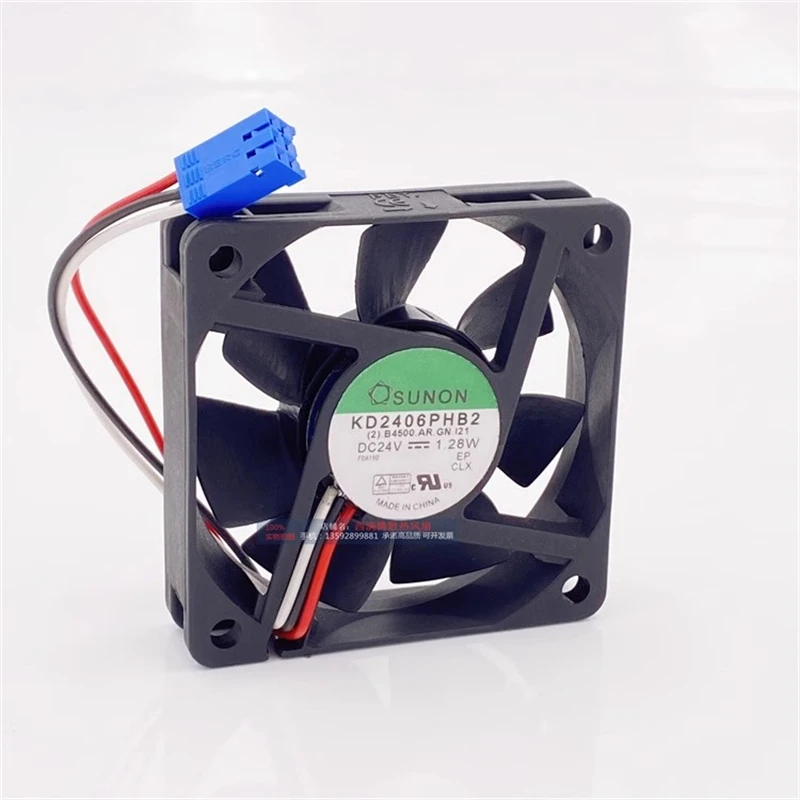 original for sunon frequency converter fan 6cm 6015 KD2406PHB2 24V 1 ...