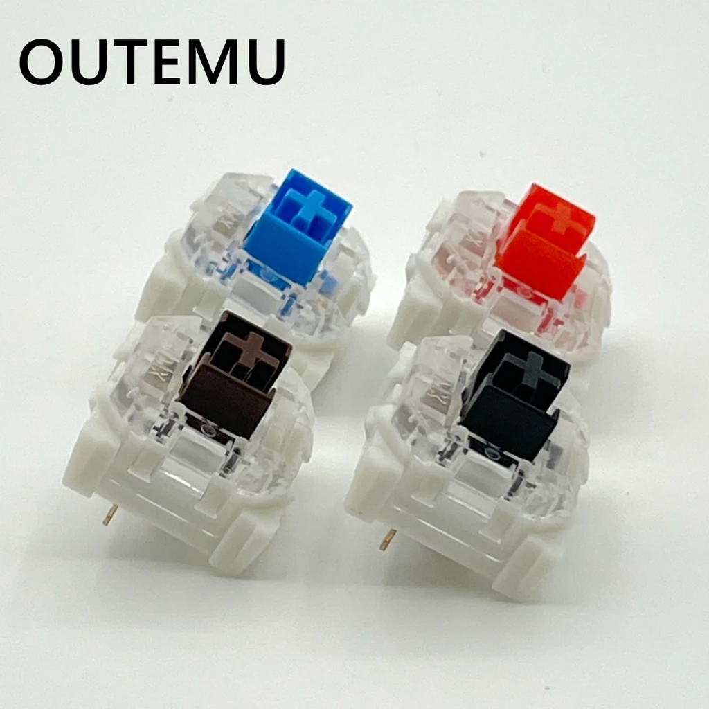OUTEMU-Half-height-Switch-Black-Red-Blue-Brown-3Pin-Low-Profile-Super ...