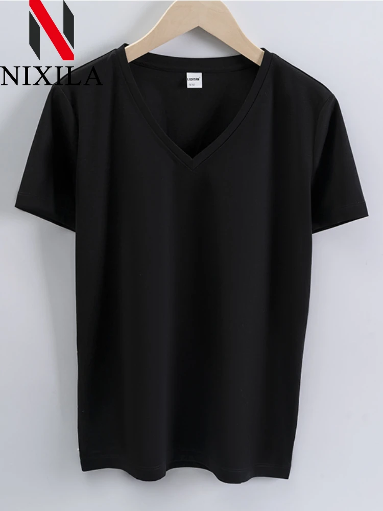 Summer-Women-s-T-shirt-Loose-Round-Neck-Short-Sleeve-Top-High-Quality-V ...