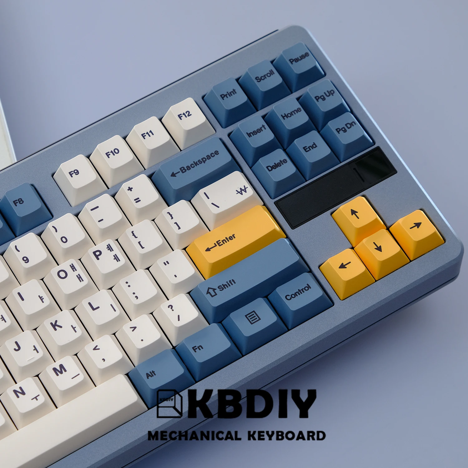 KBDiy-145-Keys-Set-PBT-Apricot-Yellow-Keycap-Korean-Cherry-Profile ...