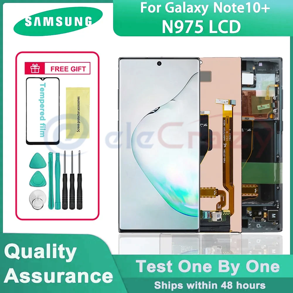 Pantalla-LCD-Original-de-6-8-pulgadas-para-SAMSUNG-Galaxy-Note-10-Plus ...