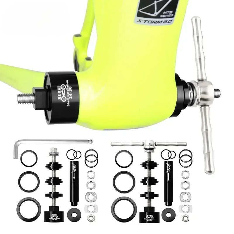 Bike Tool Kit Bottom Bracket Install and Removal Tool Bicycle Bottom ...