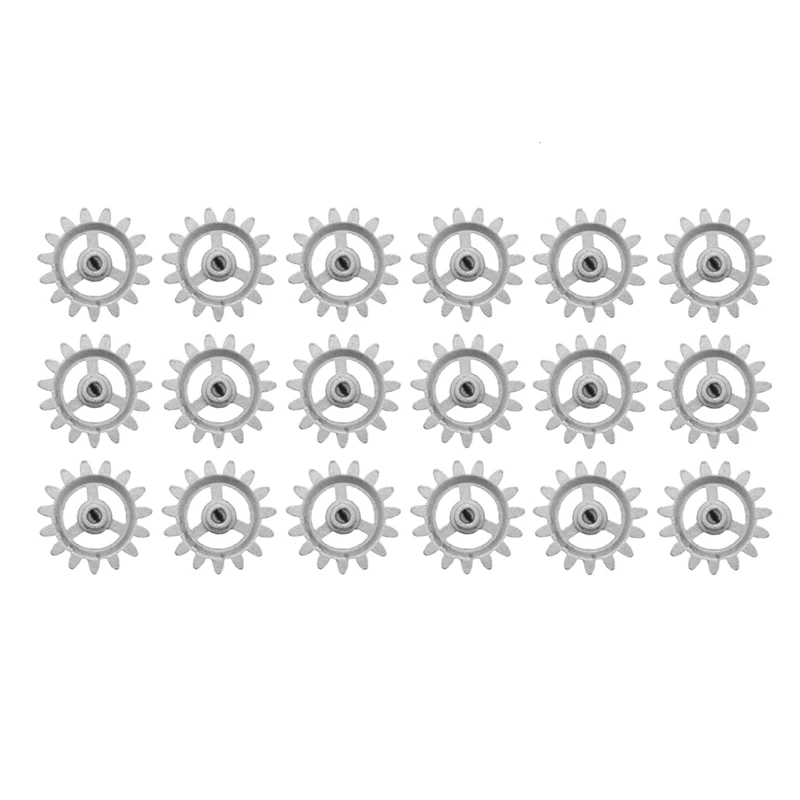 18PCS Durable Gear Barbecue Frame Gear DIY Parts Automatic Revolving ...