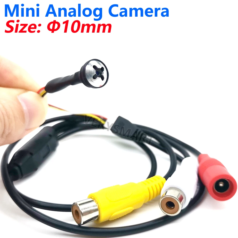 Cvbs Small Mini Analog Cctv Camera Hd 3.6mm 90degree 700tvl Home ...