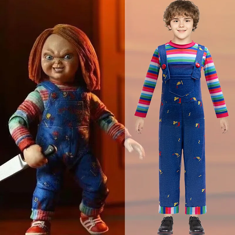Kids-Anime-Scary-Chucky-Cosplay-Costume-Cos-Jumpsuits-Halloween-Horror ...
