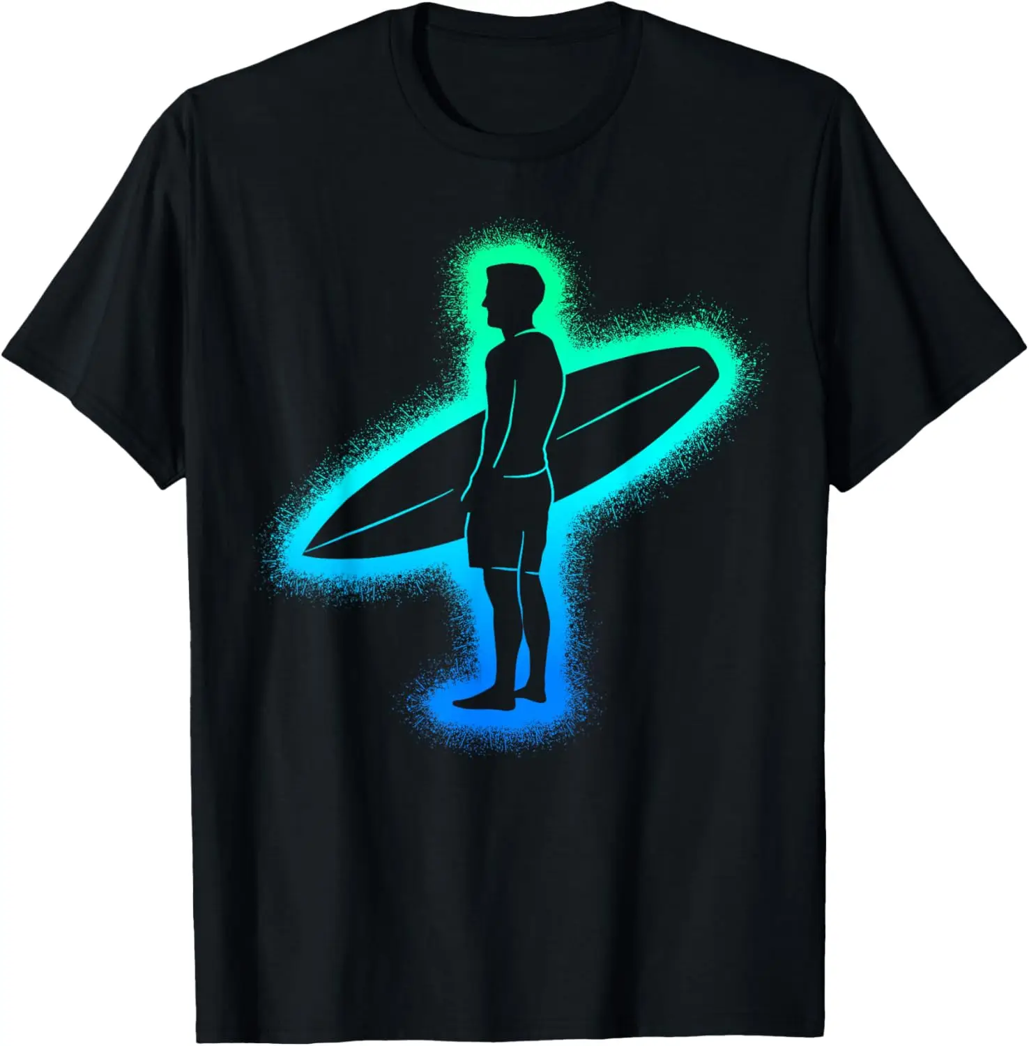 Surf Beach Surfboard Surfers Men Kids Boys Surfing T-Shirt Custom ...