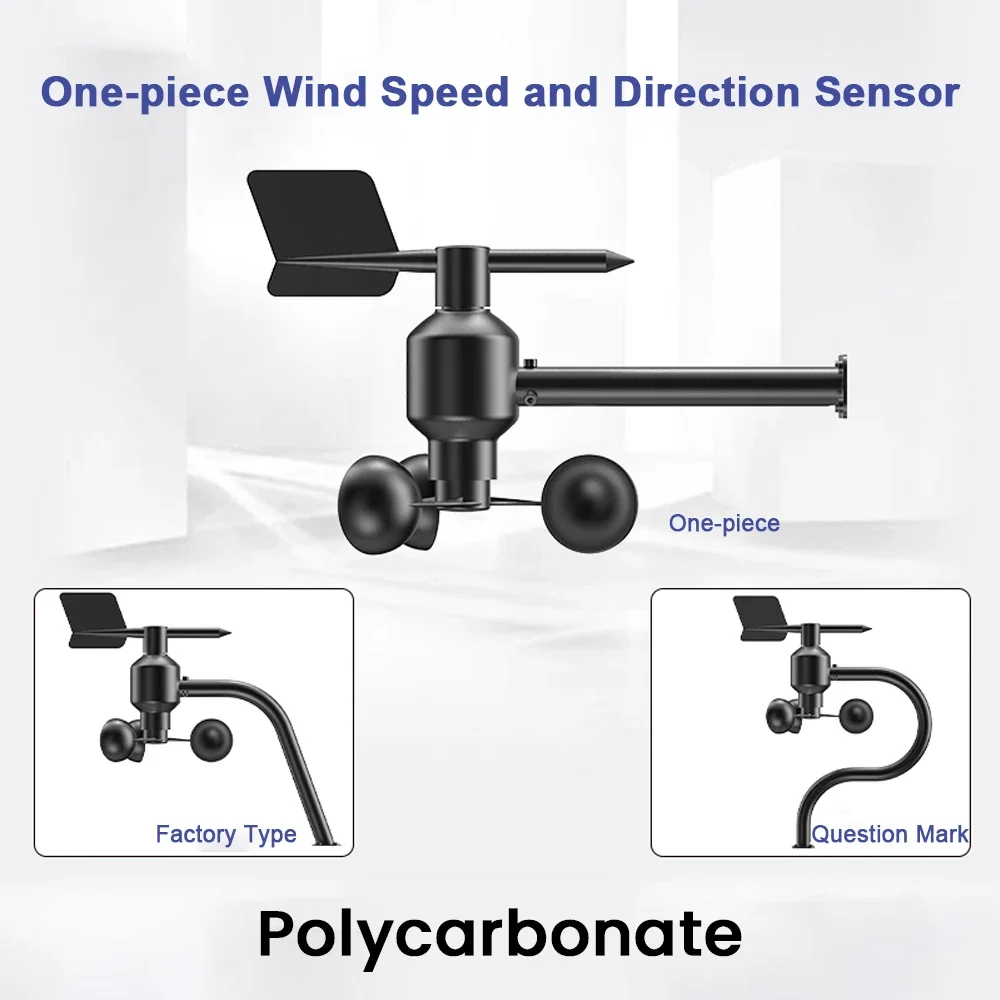 Polycarbon-0-60m-s-Wind-Speed-Sensor-360-Wind-Direction-Transmitter ...
