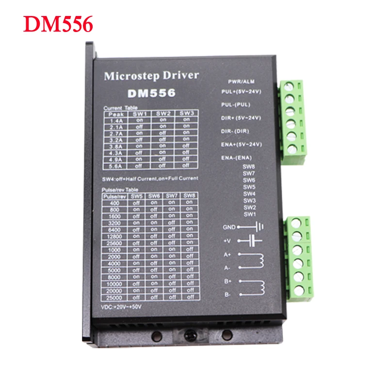 DM556-Digital-Stepper-Motor-Driver-2-Phase-5-6A-for-57-86-DM-556 ...