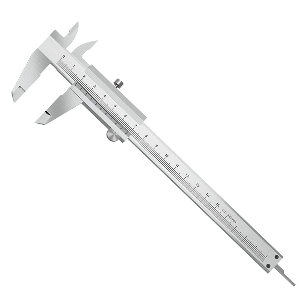 Stainless Steel Vernier Caliper Household Measuring Ruler Mechanical ...