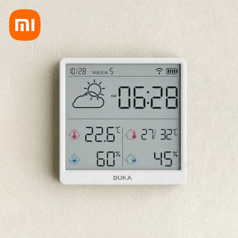 Xiaomi-DUKA-Wireless-Smart-Home-WIFI-Temperature-Humidity-Weather ...
