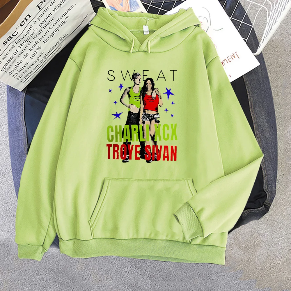 Charli XCX and Troye Sivan Hoodie Sweat Tour North American 2024 ...