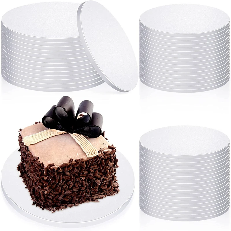 25-10cm-Clear-Base-Board-for-Cake-Decor-Round-Transparent-Cake-Bottom ...