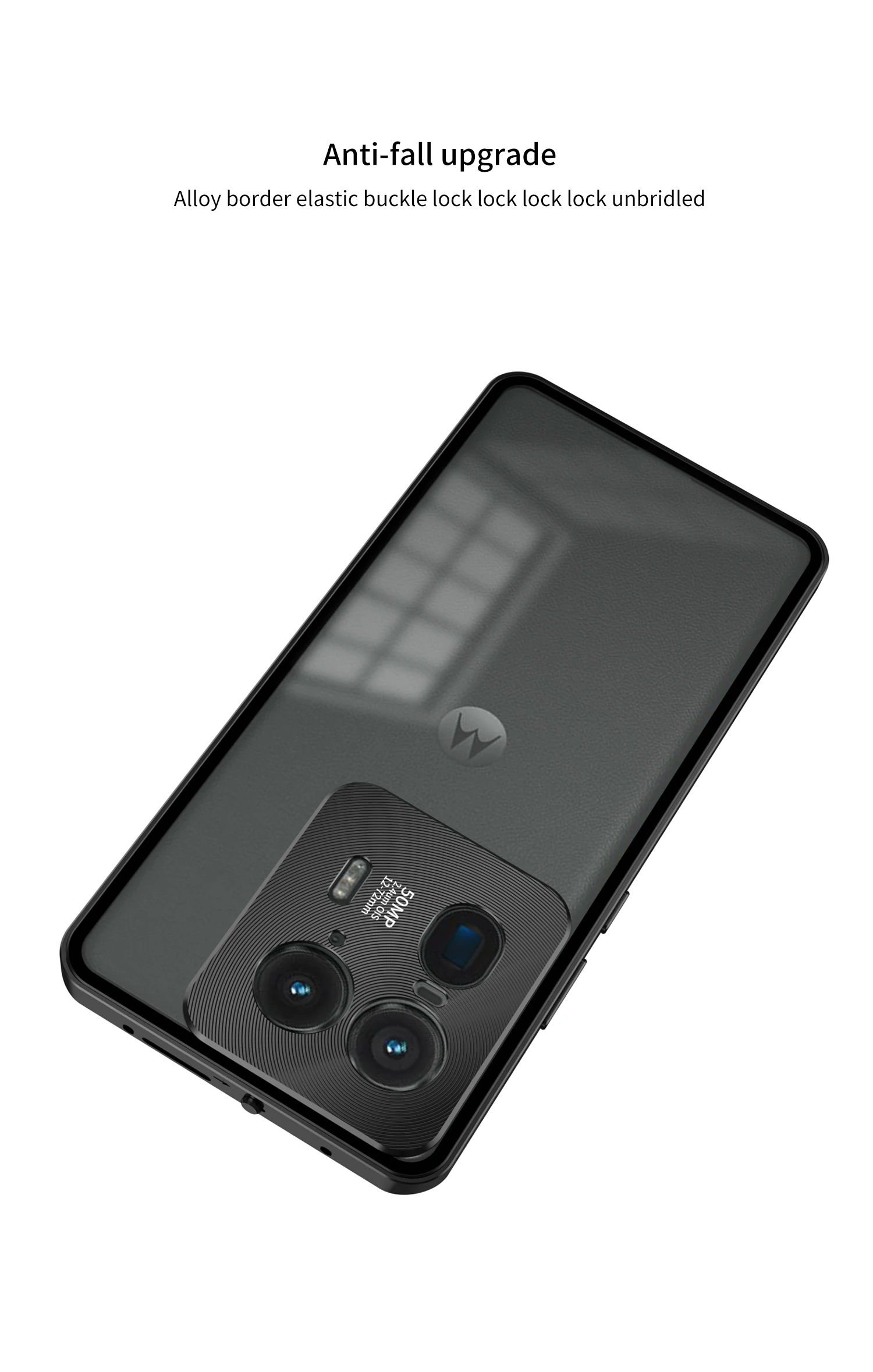Aluminium Alloy Metal Frame Case for Motorola Edge 50 Ultra / Moto X50 ...