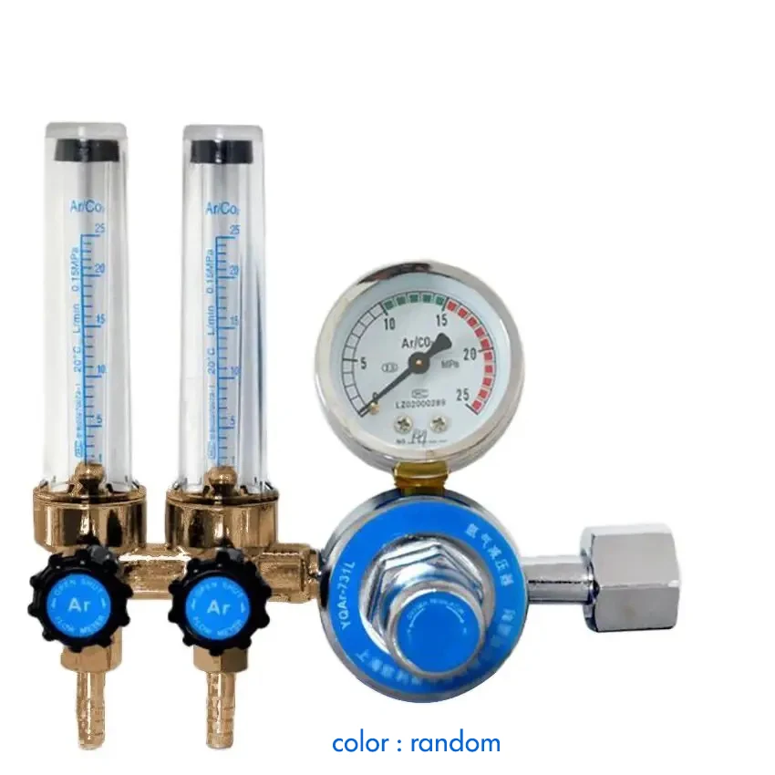 Argon-Gas-Flowmeter-Regulator-Shock-Proof-Pressure-Reducer-Gauge-Single ...