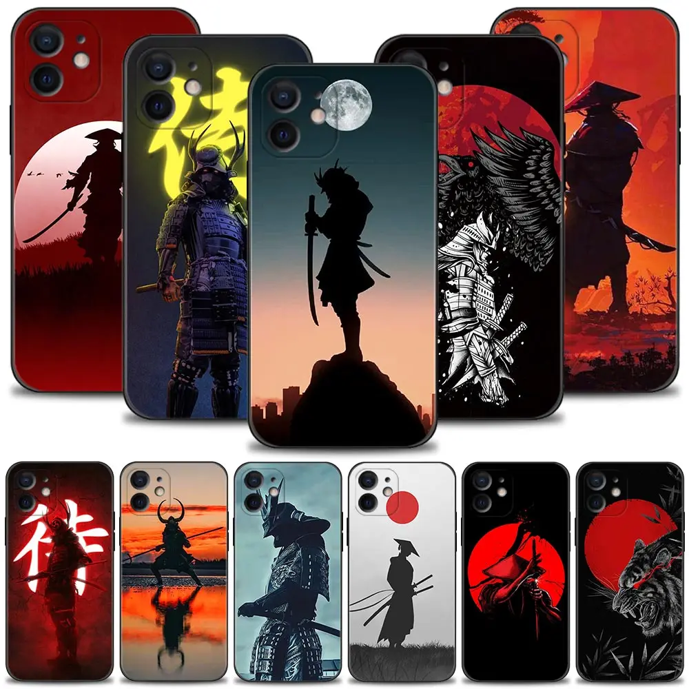 Japanese-Samurai-Art-Ghost-Servant-Ninja-Phone-Case-For-iPhone-15-14-13 ...