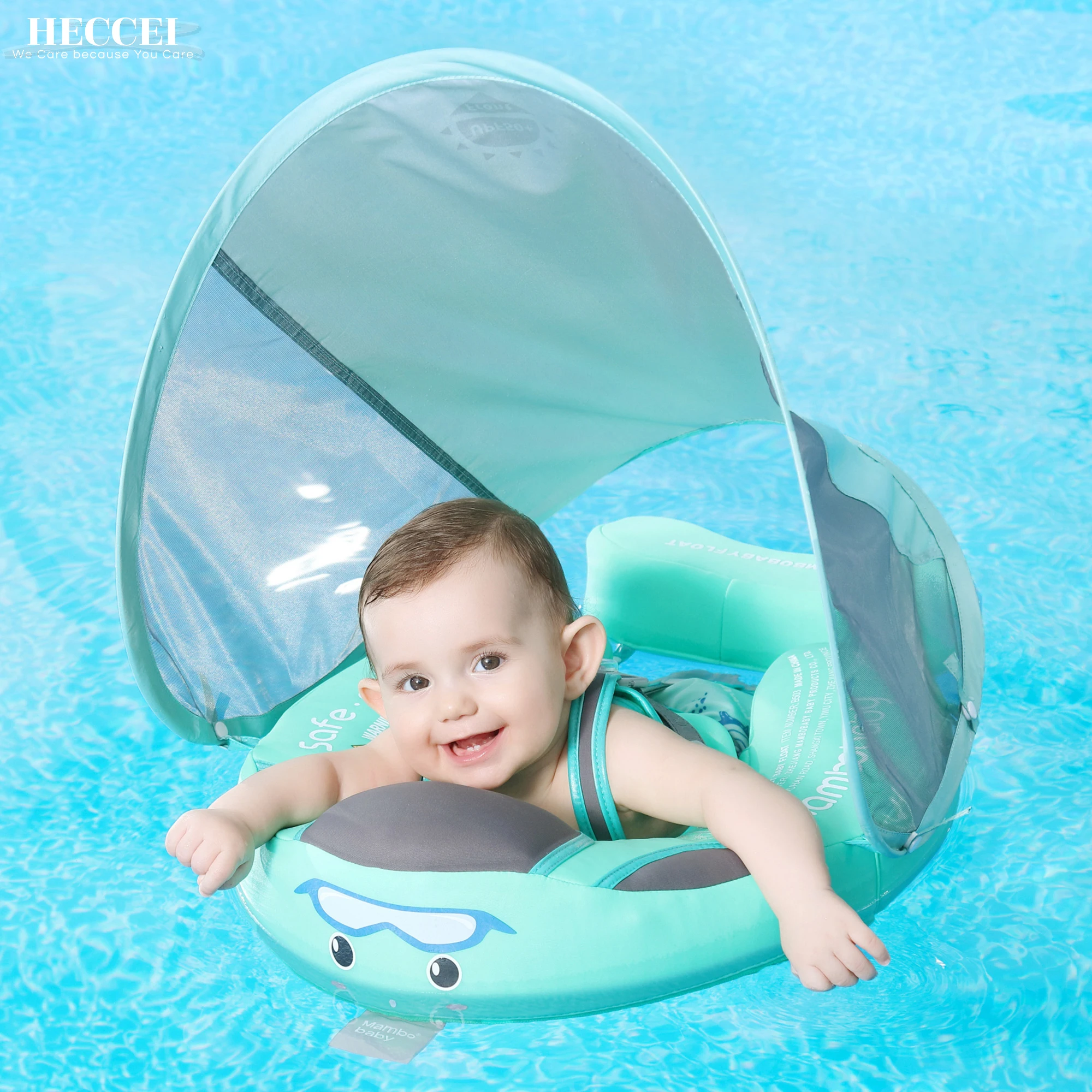 Mambobaby-Newest-Non-Inflatable-Baby-Float-Lying-Swimming-Ring-Pool ...