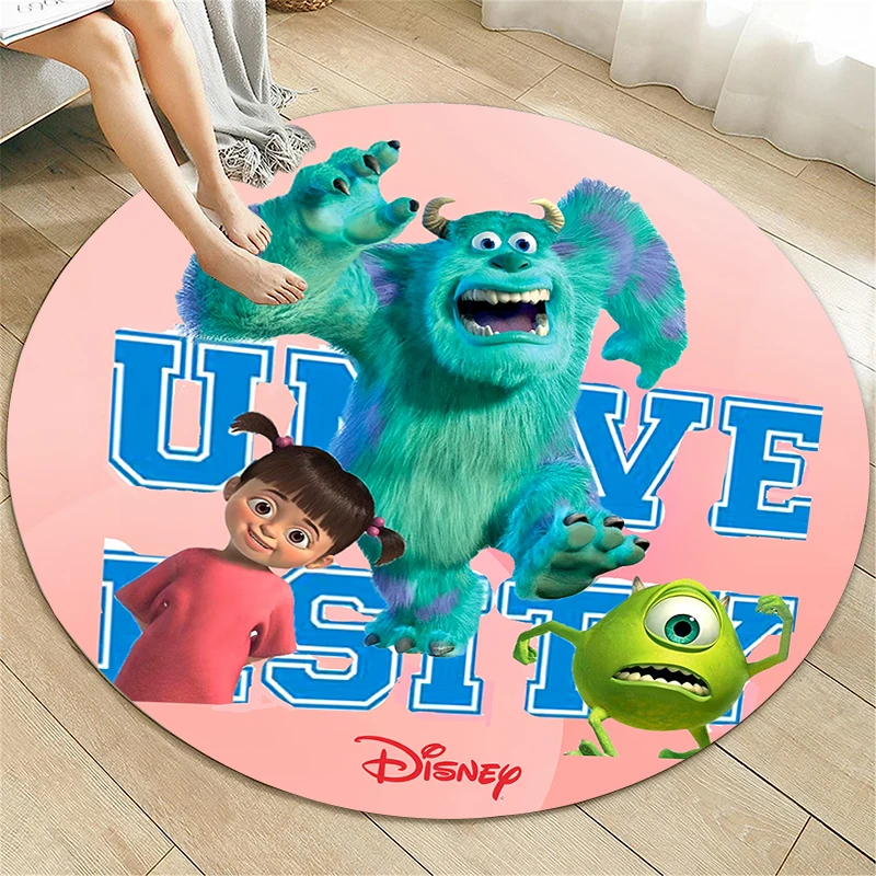 Sullivan-Cartoon-HD-Printed-Round-Carpet-for-Living-Room-Rugs-Camping ...