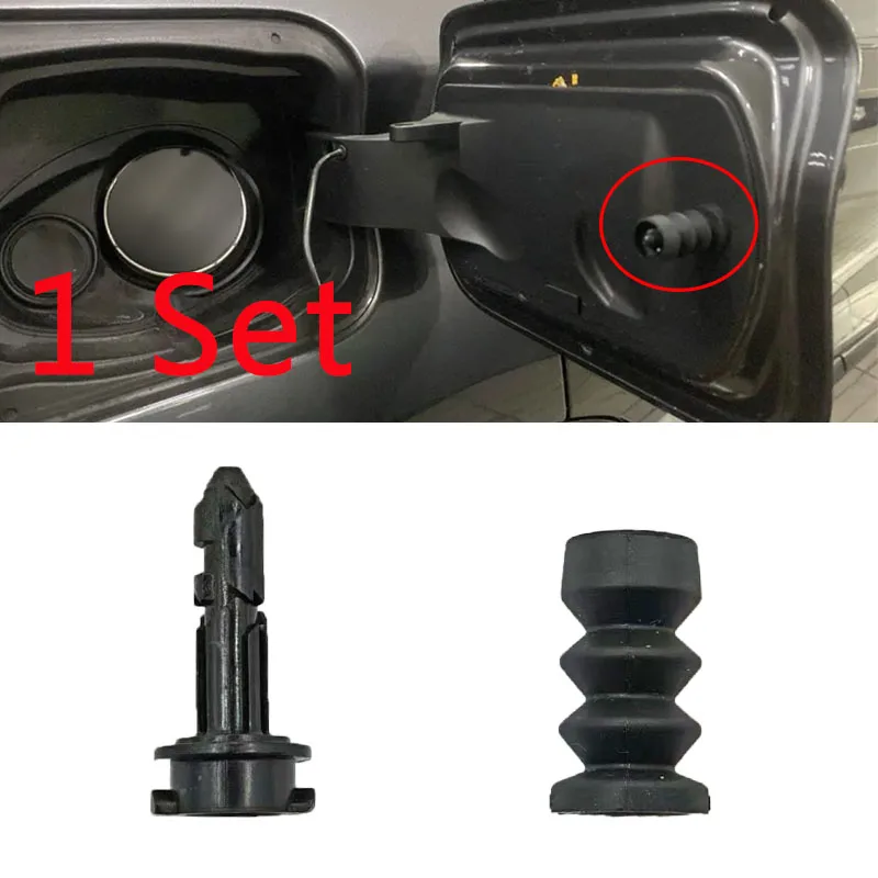 1 Set Car Oil Fuel Tank Cover Insert Latch Lock Snap Spring Buckle For ...