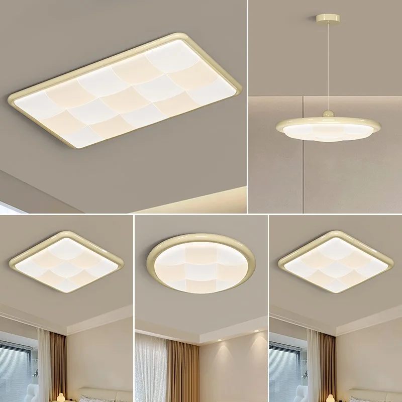 2024-Modern-Led-Living-Room-Ceiling-Lamps-Simple-Cream-Style-Ceiling ...