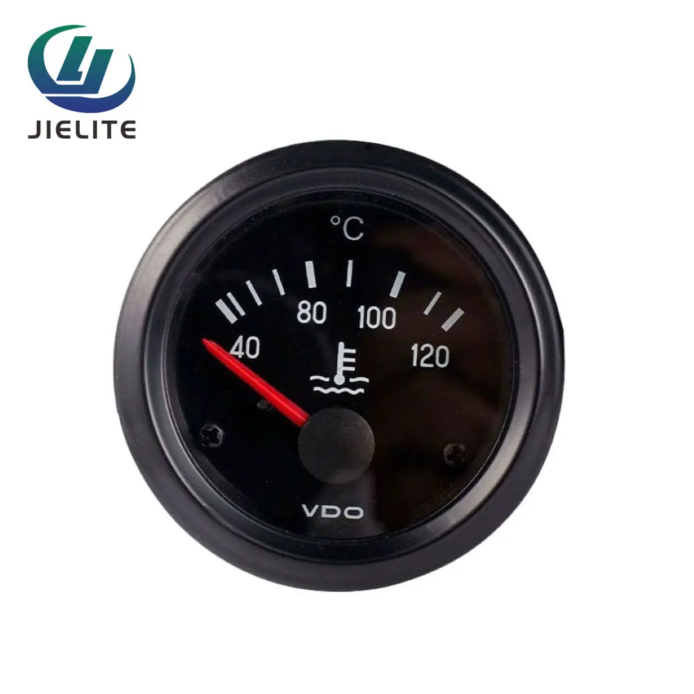 VDO-12V-24V-Water-Temperature-Gauge-Water-Thermometer-40-120C-Water ...