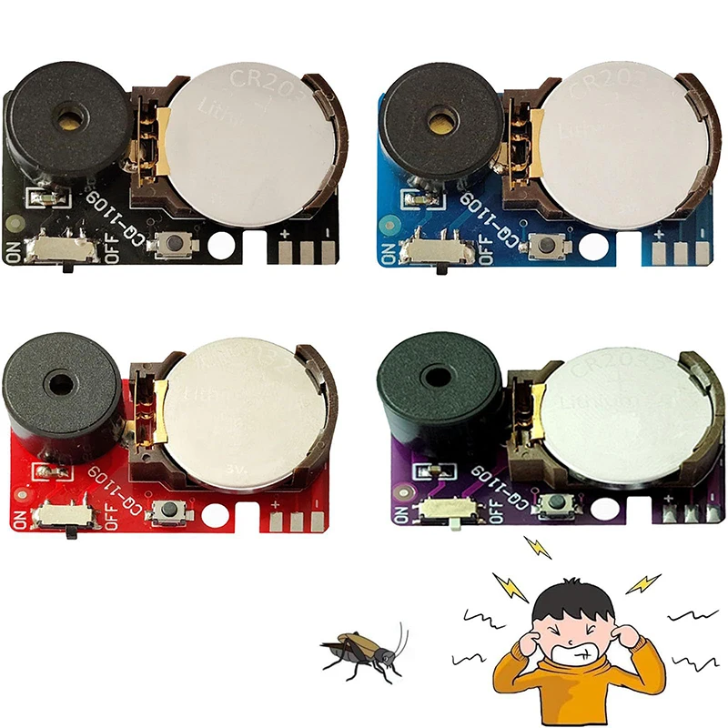 1pc Multi-color Noise Generator Hidden Prank Mini Buzzing Sound Device ...