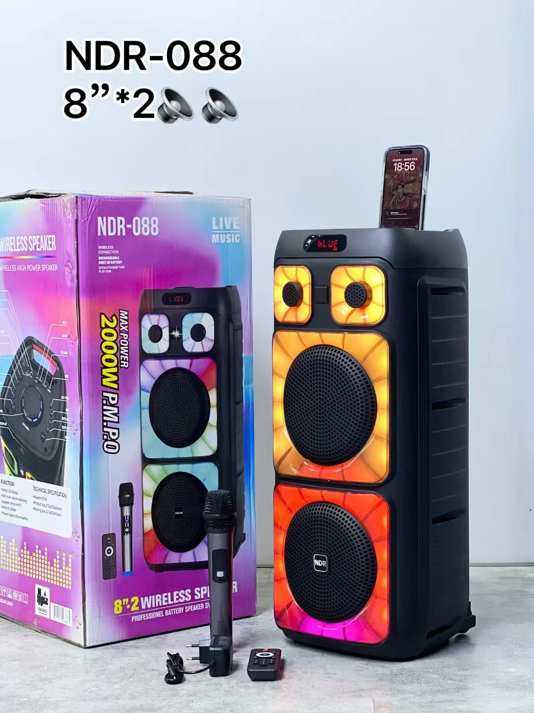 NDR-088 Wireless Speaker - OTC.LK