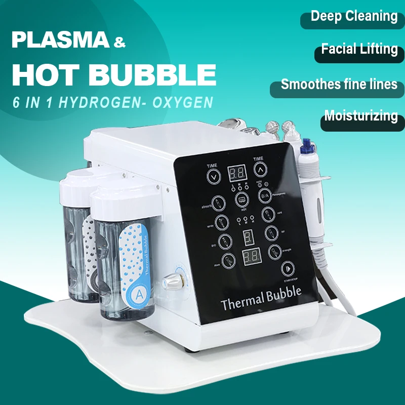 2022-Newest-6-in-1-H2-O2-Plasma-Thermal-Bubble-Machine-Oxygen-Hydra ...