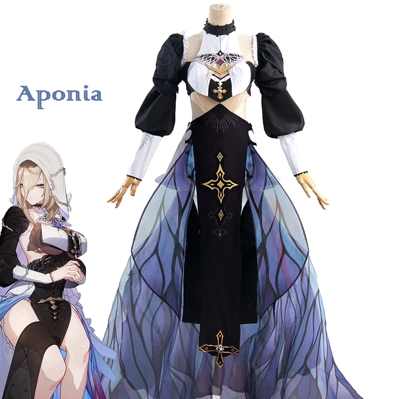 Honkai Impact Cosplay Aponia Animation Character Cos Clothing Diffuse ...