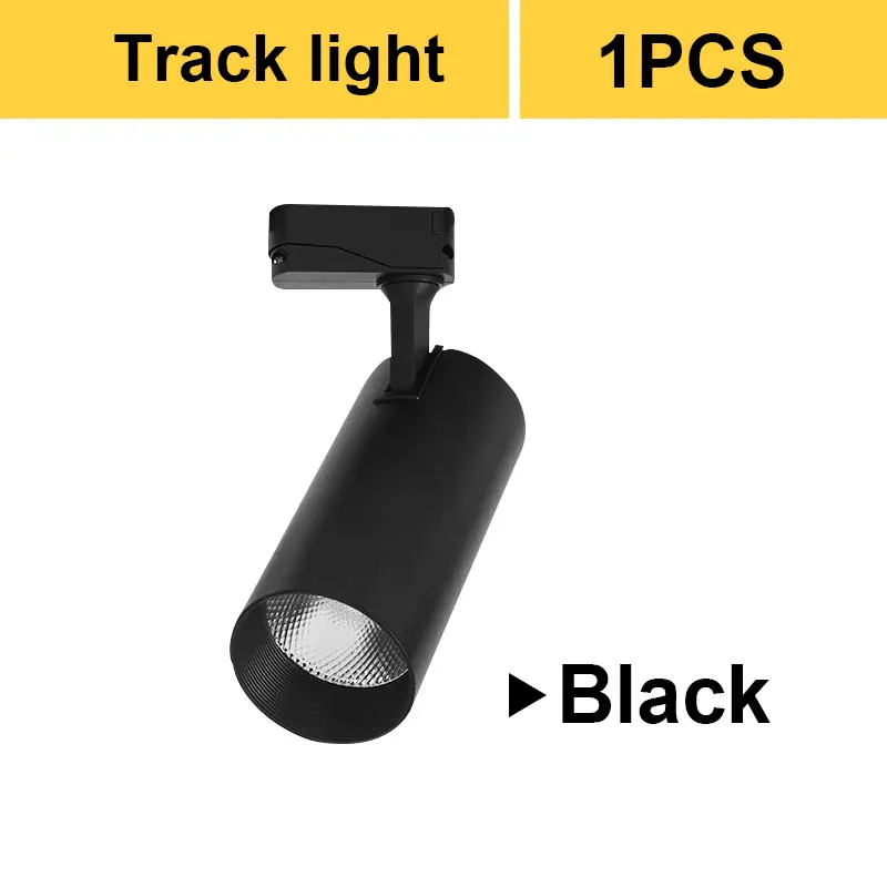 Foco de luz LED para riel COB, lámpara de pared, riel de luz de techo ...