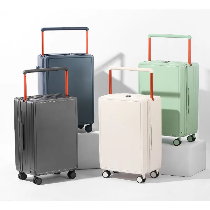 High Quality Wide Handle Suitcase 20/24 inch Rolling Luggage Spinner ...