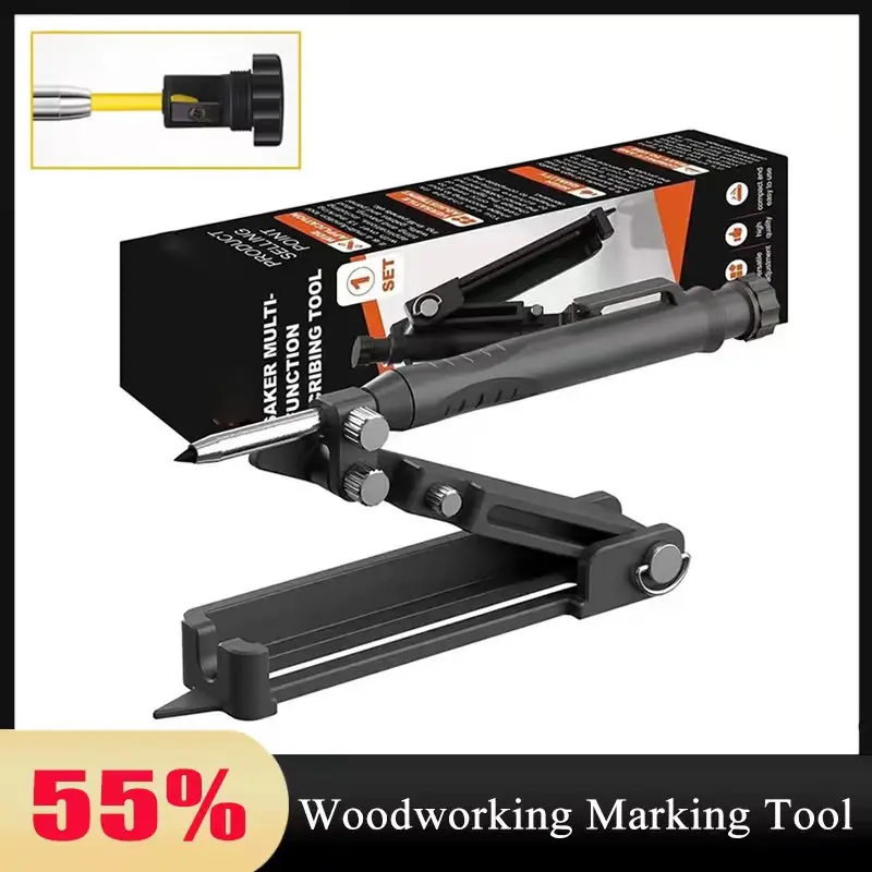 Measuring-Anti-Form-Multi-function-Adjustable-Profile-Scribing-Ruler ...