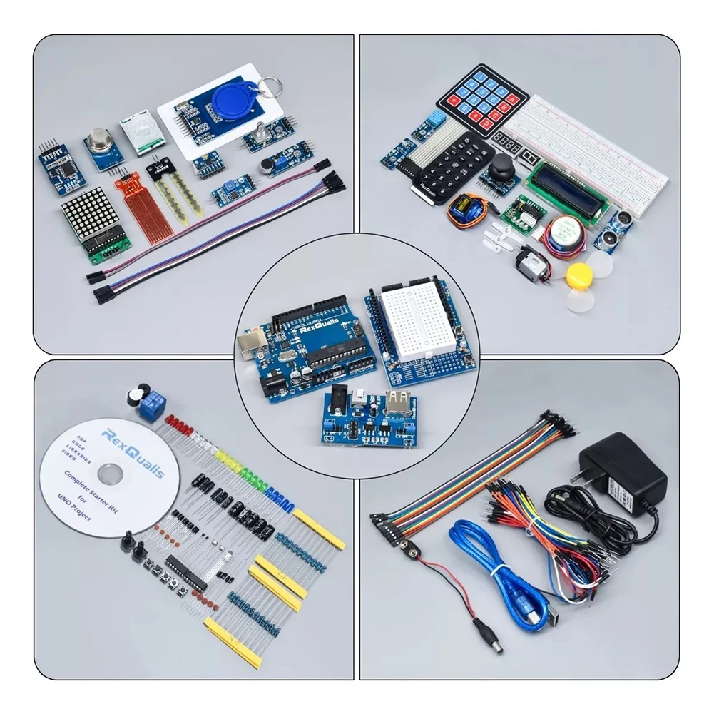 Most Complete Starter Kit for Arduino UNO R3 STEM Projects Most Complete Electrnoics Starter Kit ...