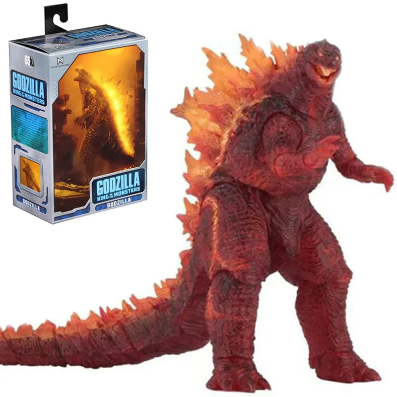 Anime Burning Godzilla Action Figure Toys 2019 Movie Monster Movable ...