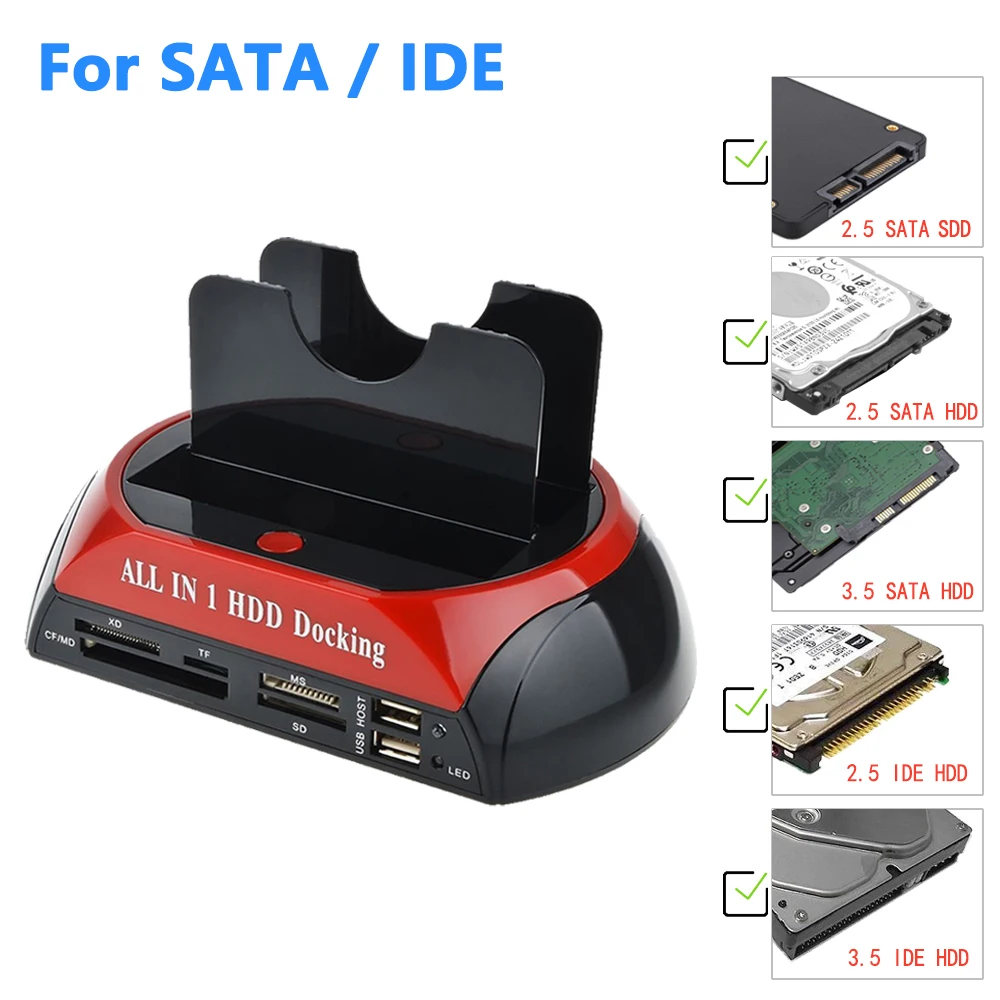 HDD-Docking-Station-For-SATA-I-II-III-IDE-Dual-Slots-External-Hard-Disk ...