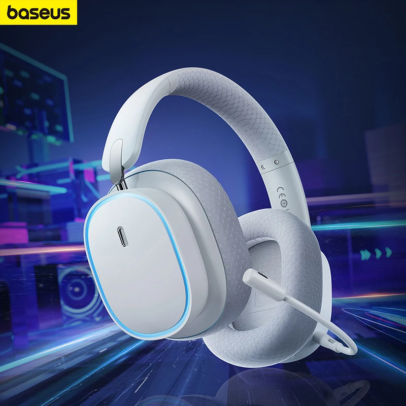 Baseus-Wireless-Gaming-Low-Latency-Headphone-com-microfone-fones-de ...