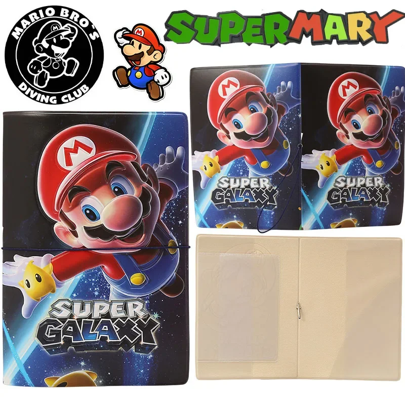 Super-Mario-Bros-Pass-Cover-Weltkarte-d-nne-Cartoon-Reisepass-Inhaber ...