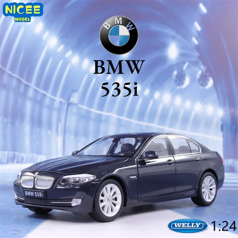 Welly-1-24-bmw-535i-alta-simula-o-diecast-carro-liga-de-metal-modelo ...